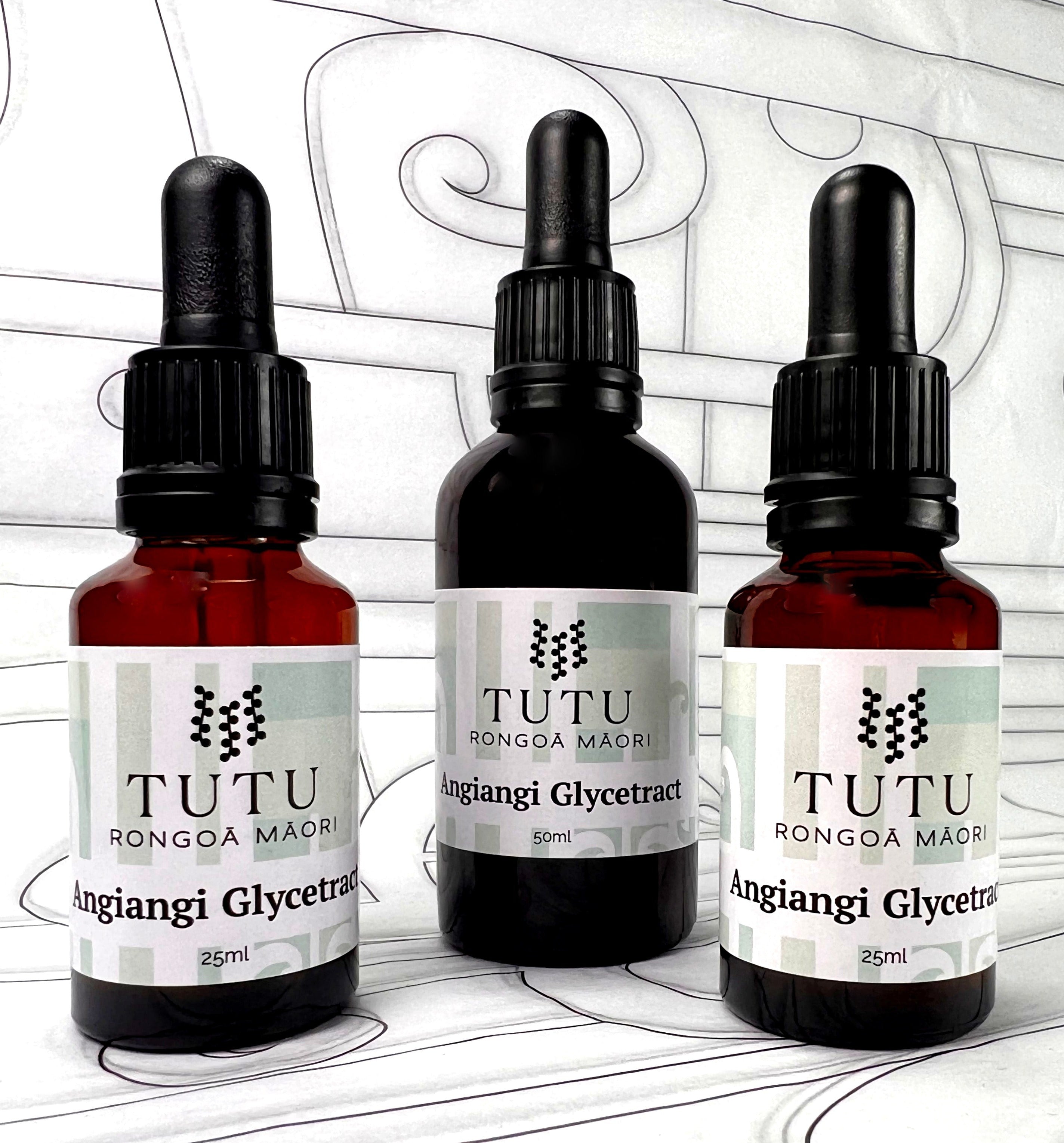 ANGIANGI GLYCETRACT – TUTU RONGOĀ MĀORI