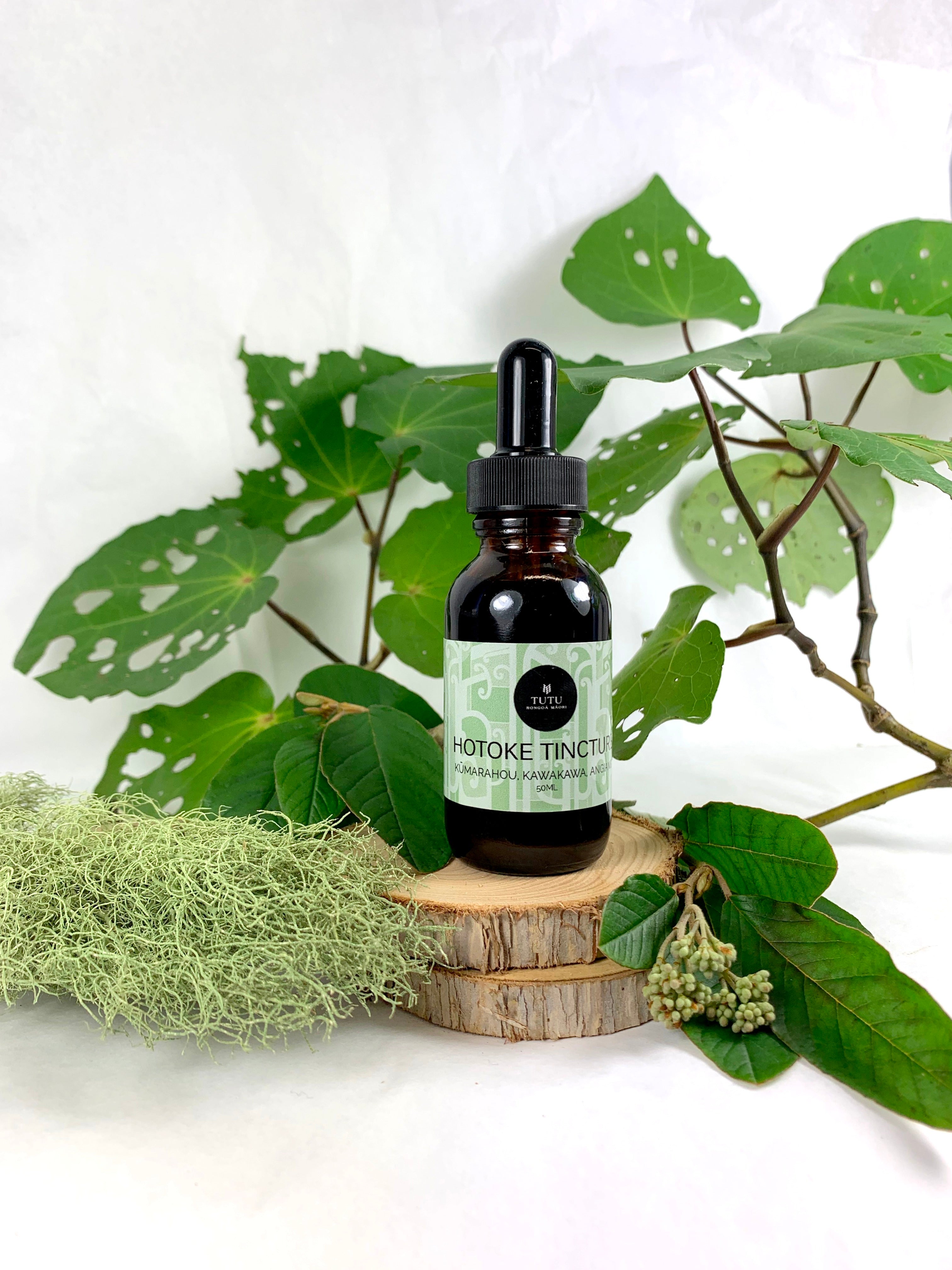 HOTOKE TINCTURE – TUTU RONGOĀ MĀORI