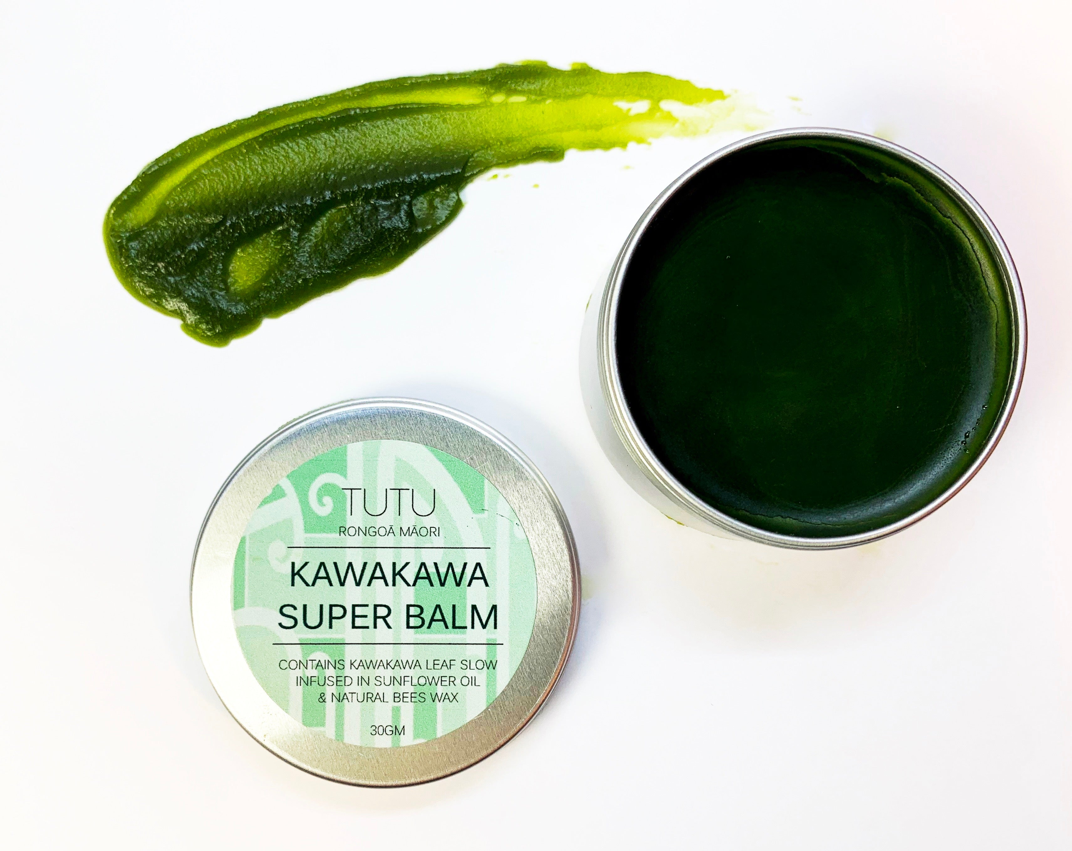 KAWAKAWA SUPER BALM - GREEN – TUTU RONGOĀ MĀORI